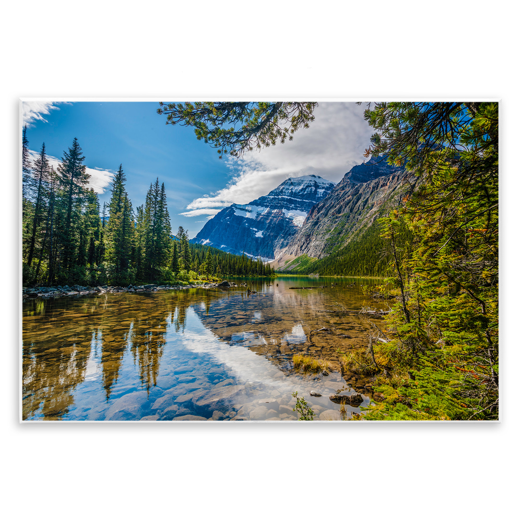 Breakwater Bay Mountain Valley's Stream Wall Plaque Art by Marty ...