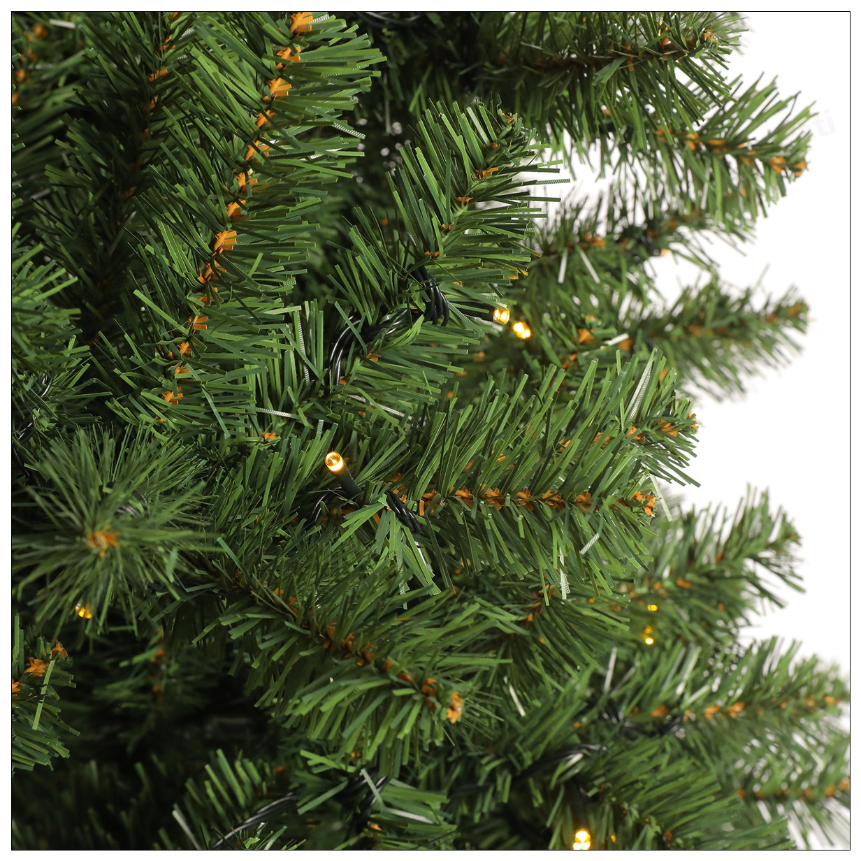 Winston Porter Pre-Lit Christmas Tree 6Ft With Ultra-Realistic Branches ...