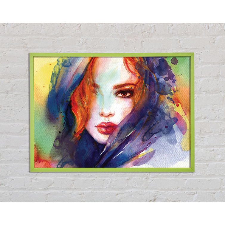 Ophelia & Co. Rainbow Coloured Woman - Single Picture Frame Art Prints ...
