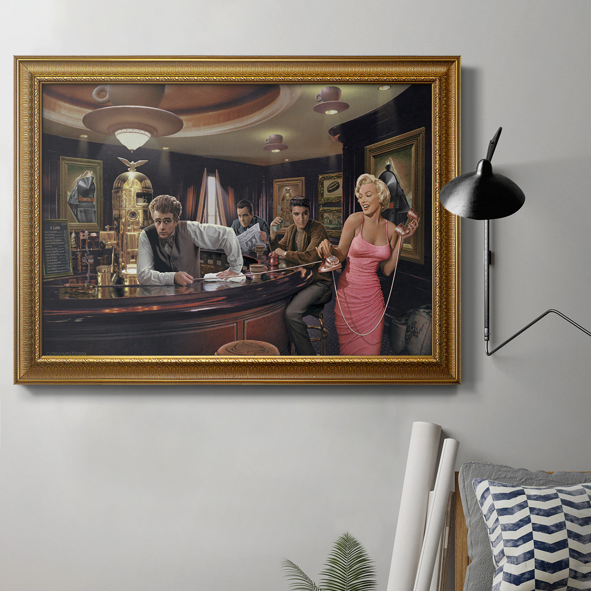 Red Barrel Studio Java Dreams Premium Framed Canvas- Ready To Hang ...