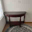 Bloomsbury Market Picacho 41.72'' Solid Wood Console Table & Reviews ...