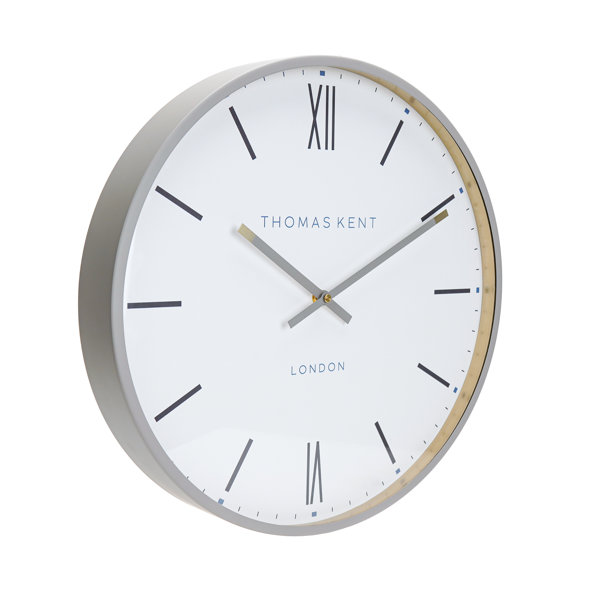 Mike & Melissa Metal Wall Clock | Wayfair