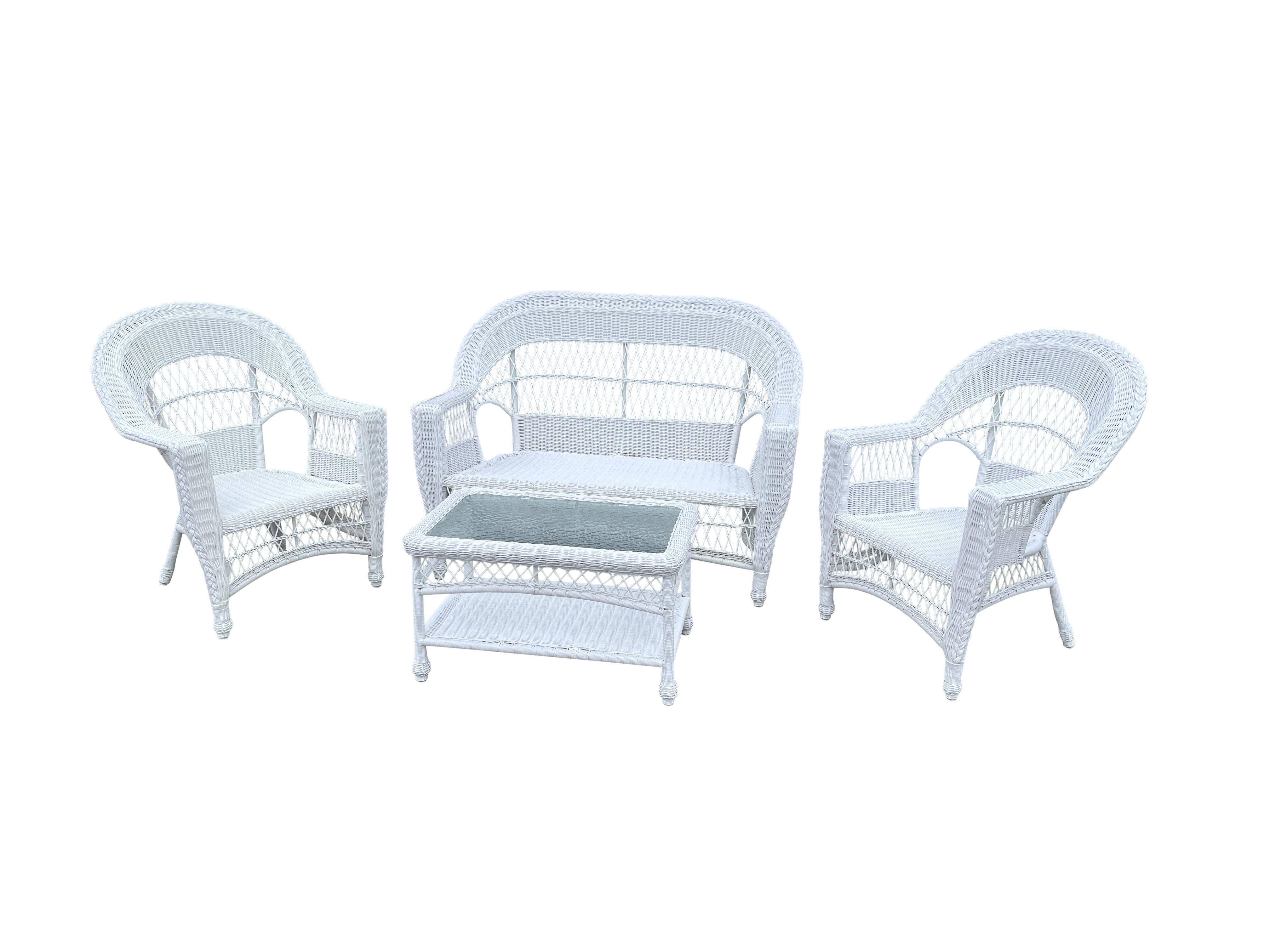 ElanaMar Designs Camacho Lounge Seating Group with Cushions | Wayfair