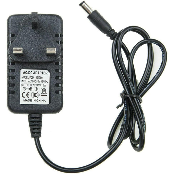 LEDSone Power Adapter AC Power Supply Cord AC 100-240V To DC 12V ...