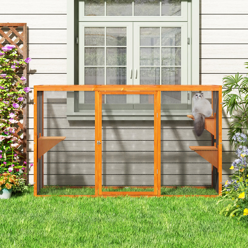 Tucker Murphy Pet™ Ermana Portable Cat Playpen | Wayfair