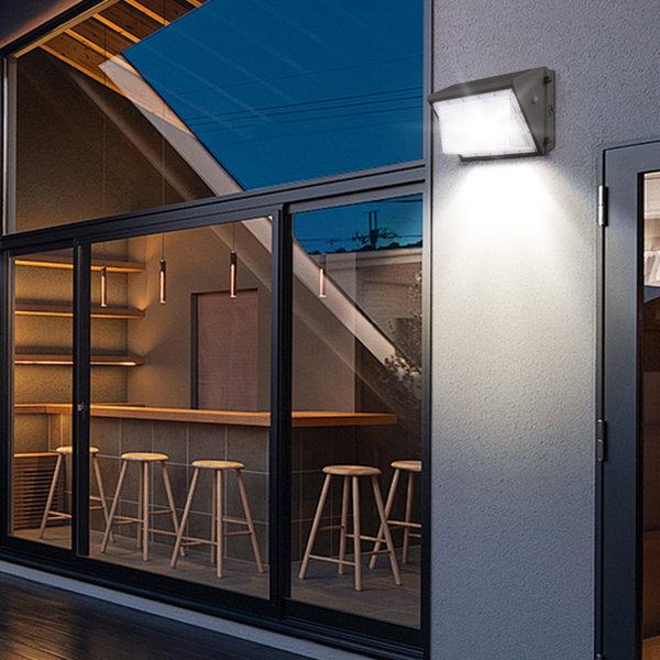 VEVOR LED Wall Pack Lights 100W 240 - Head LED Hardwired Outdoor ...