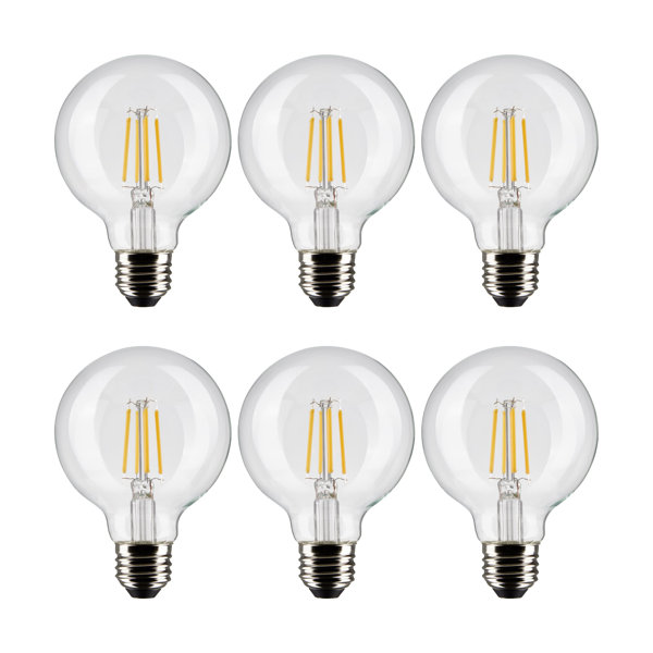 Satco 4.5 Watt Clear LED Bulb & Reviews | Perigold