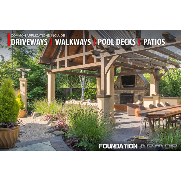 Foundation Armor 5 GAL Armor AR350 Pro-Grade Solvent Based Acrylic Wet ...