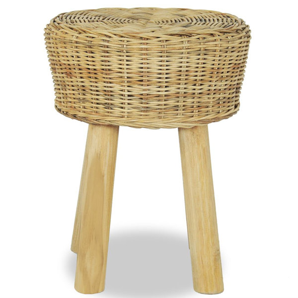 House of Hampton Jakobe Rattan Stool & Reviews | Wayfair.co.uk