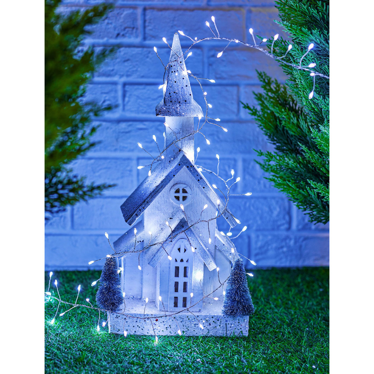 Advanced Excuse Solar Lights For Outside, 9.8Ft 120 LED Solar String ...