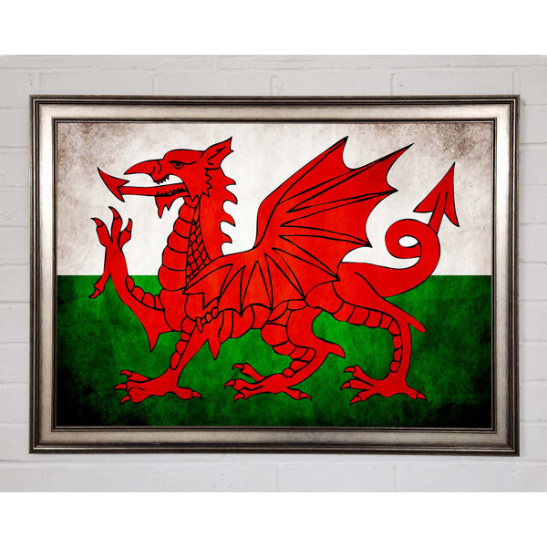 Happy Larry Welsh Dragon - Single Picture Frame Art Prints | Wayfair.co.uk