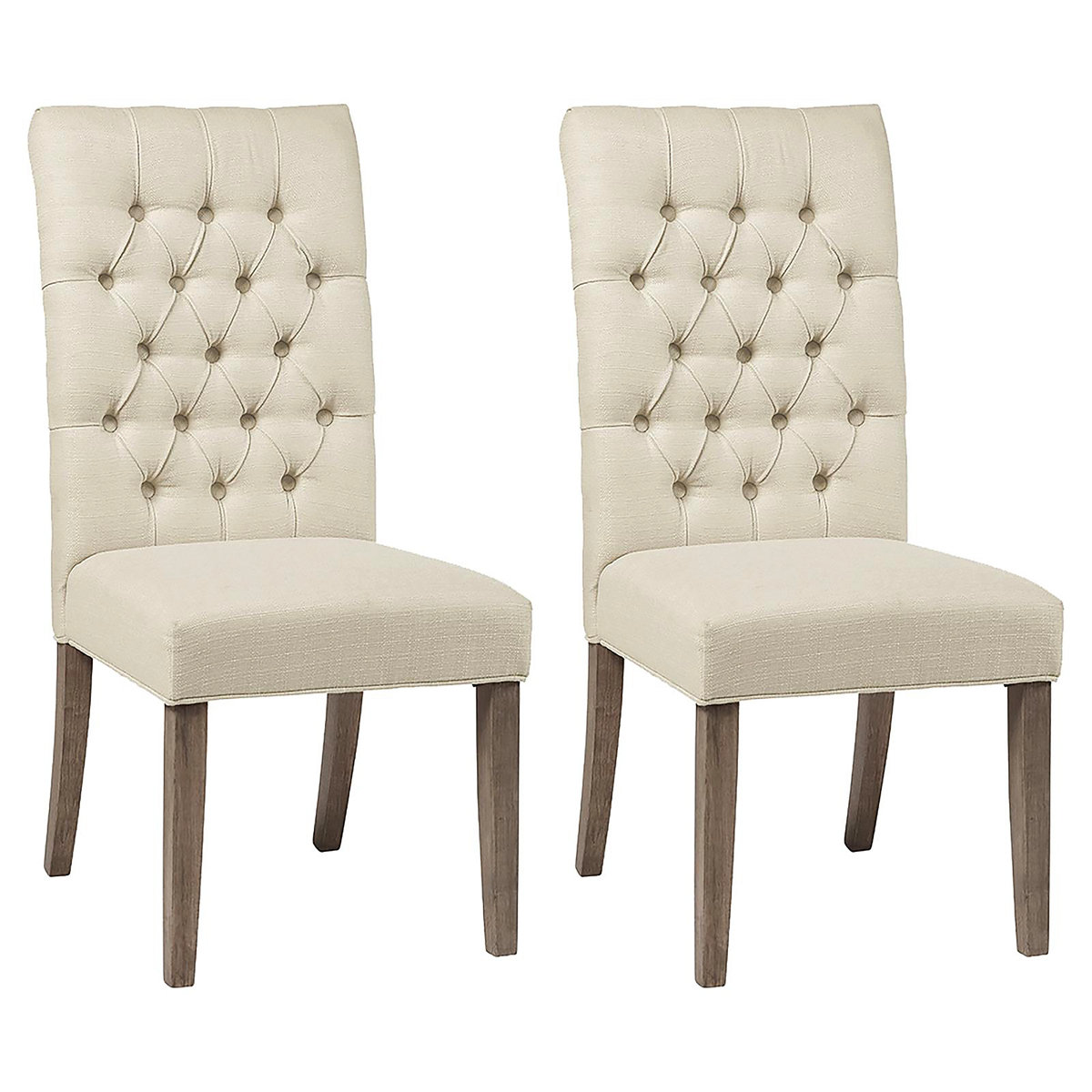 Wildon Home® Tufted Back Parson Chairs (Set Of 2) - Wayfair Canada