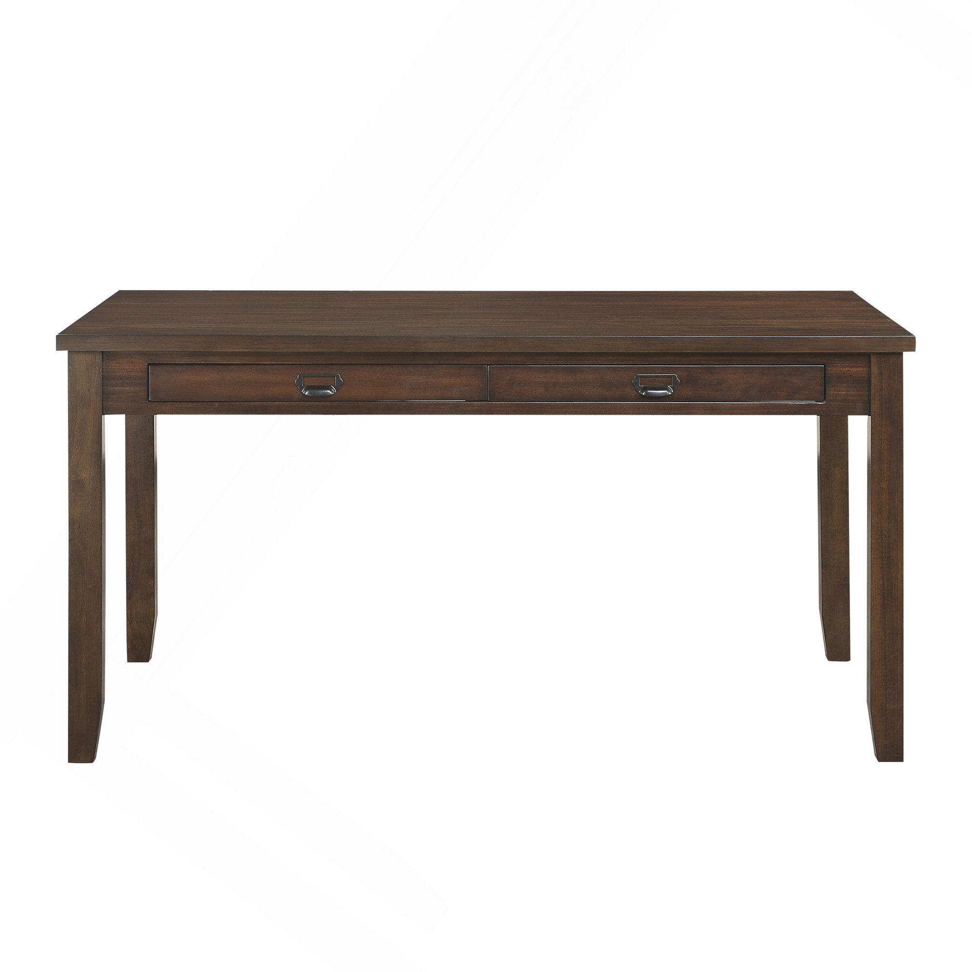 Latitude Run® Dark Cherry Finish Dining Table With 4 Drawers ...