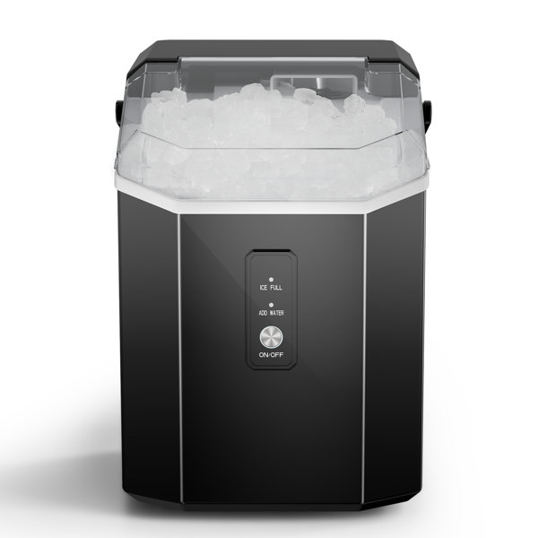 R.W.FLAME 33 Lb. Daily Production Nugget Clear Ice Portable Ice Maker ...