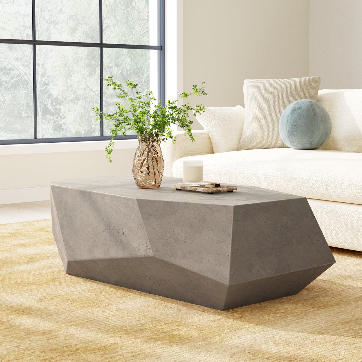 Joss & Main Cassis Solid Coffee Table & Reviews | Joss & Main