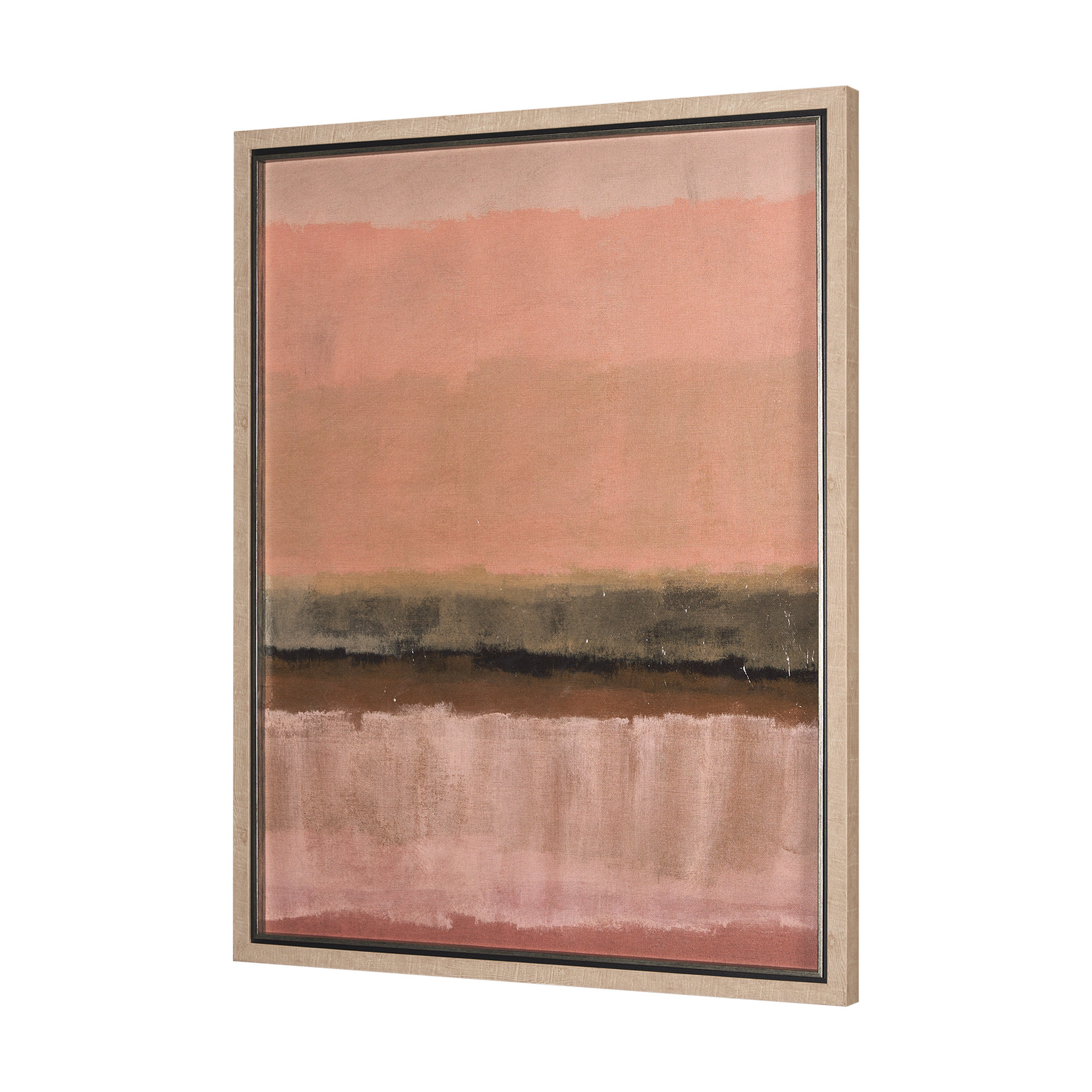 Wrought Studio™ Quiet Echoes - Wash Framed On Paper Print | Wayfair