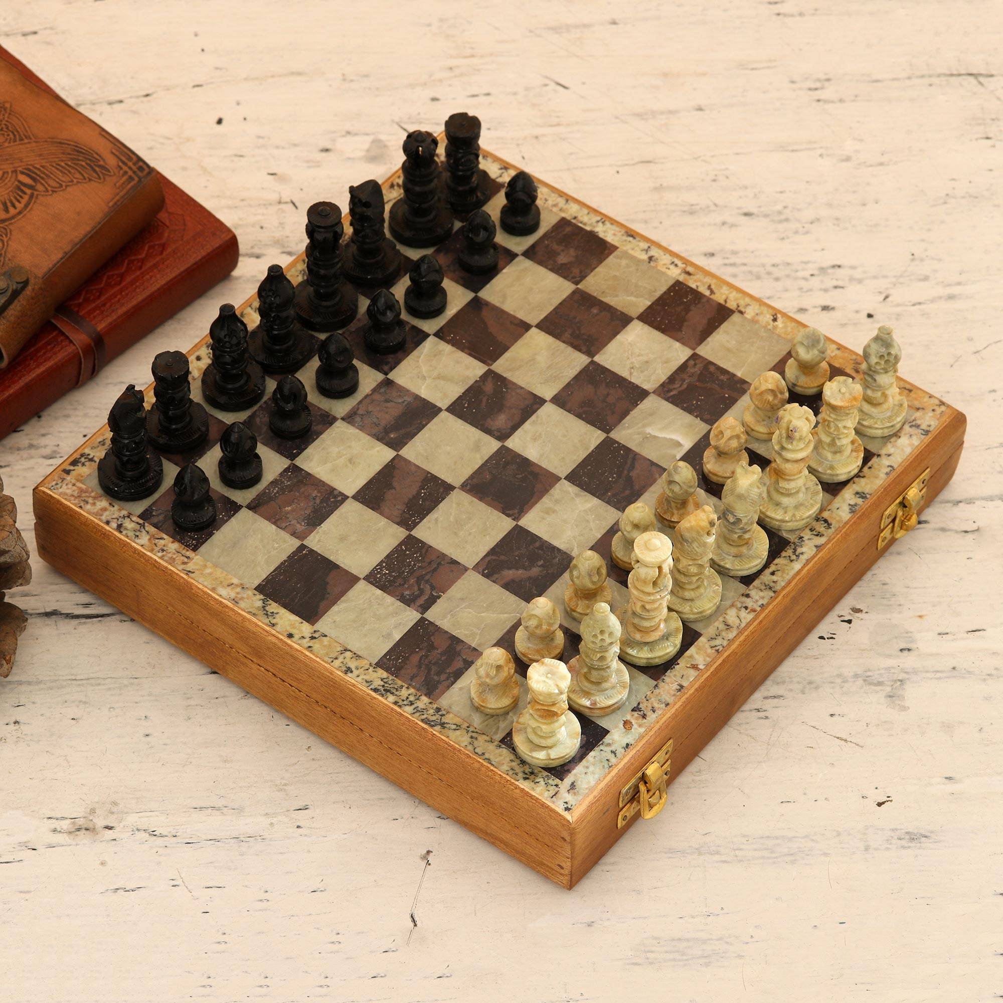 Wildon Home® Naho Wildon Home® 2 Player Stone Chess - Wayfair Canada