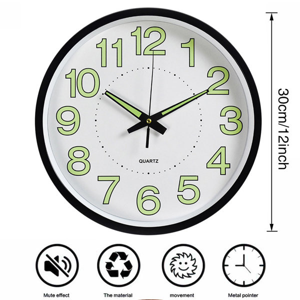17 Stories Laquinn Wall Clock | Wayfair.co.uk