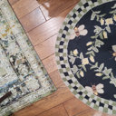 Laurel Foundry Modern Farmhouse Elara Floral Handmade Wool Area Rug ...