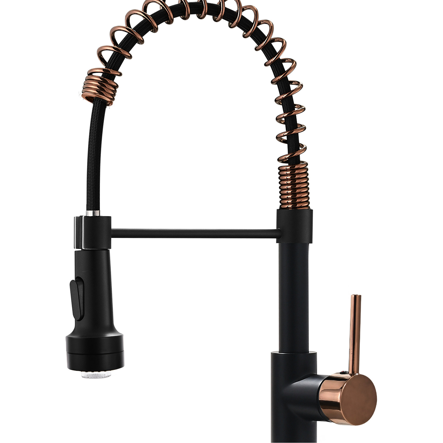 Wrought Studio™ Single Handle Lever Led Kitchen Faucet With Pull Down ...