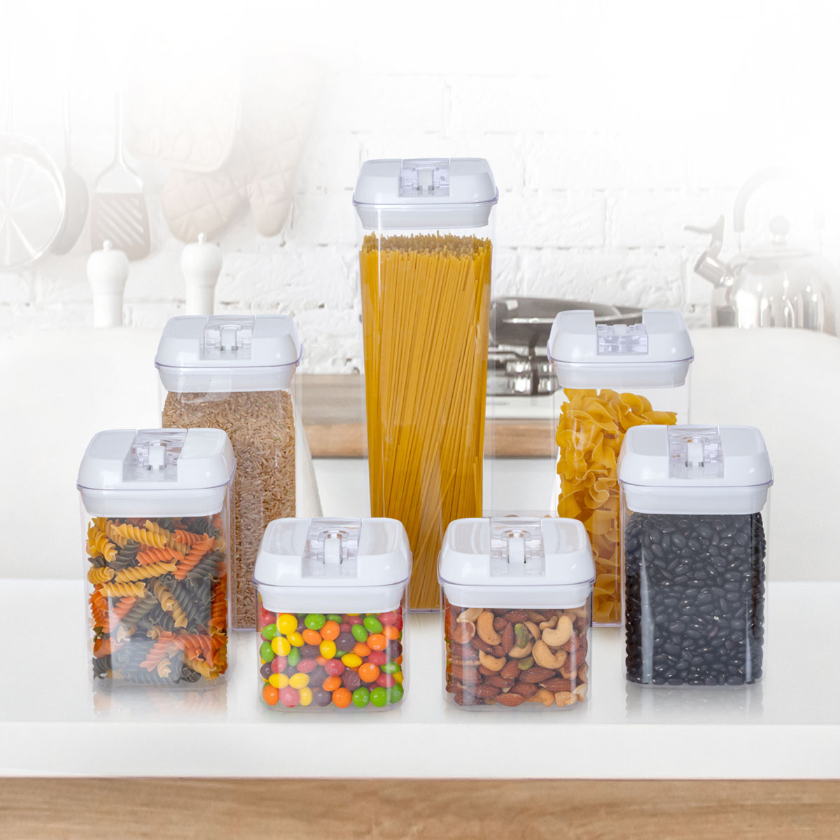 Prep & Savour 7 Container Food Storage Set & Reviews | Wayfair