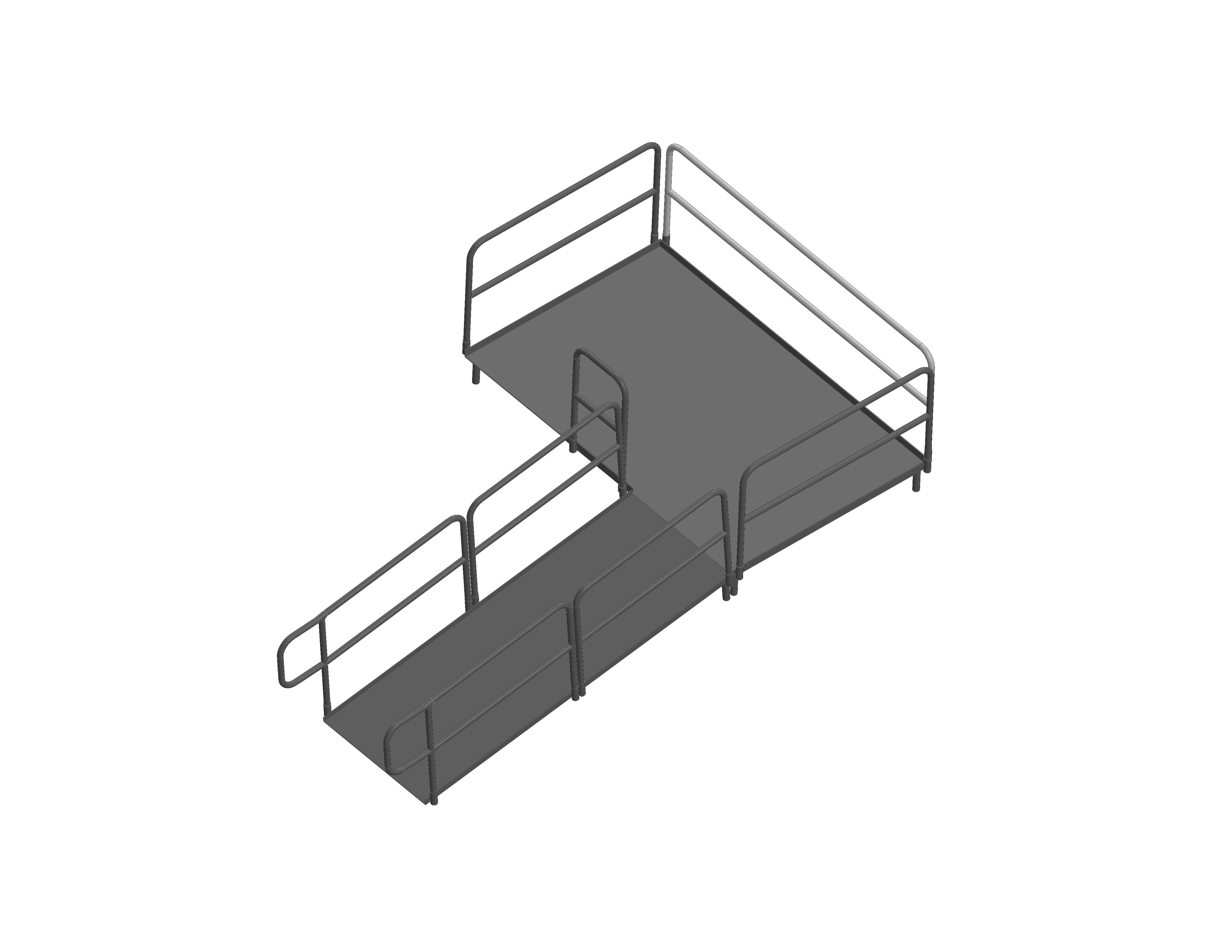 AmTab Manufacturing Corporation Stage Ramp 12' x 8', 8" High Stage ...