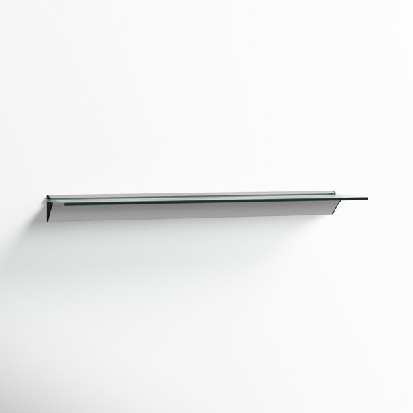 Birch Lane™ Fio Glass Floating Shelf & Reviews | Wayfair