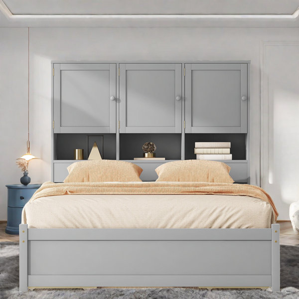 Disney Platform Bed With Storage Headboard And 4 Drawers - Wayfair Canada