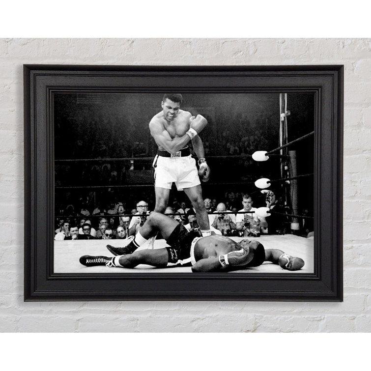 Ebern Designs Muhammad Ali Knockout - Single Picture Frame Art Prints ...