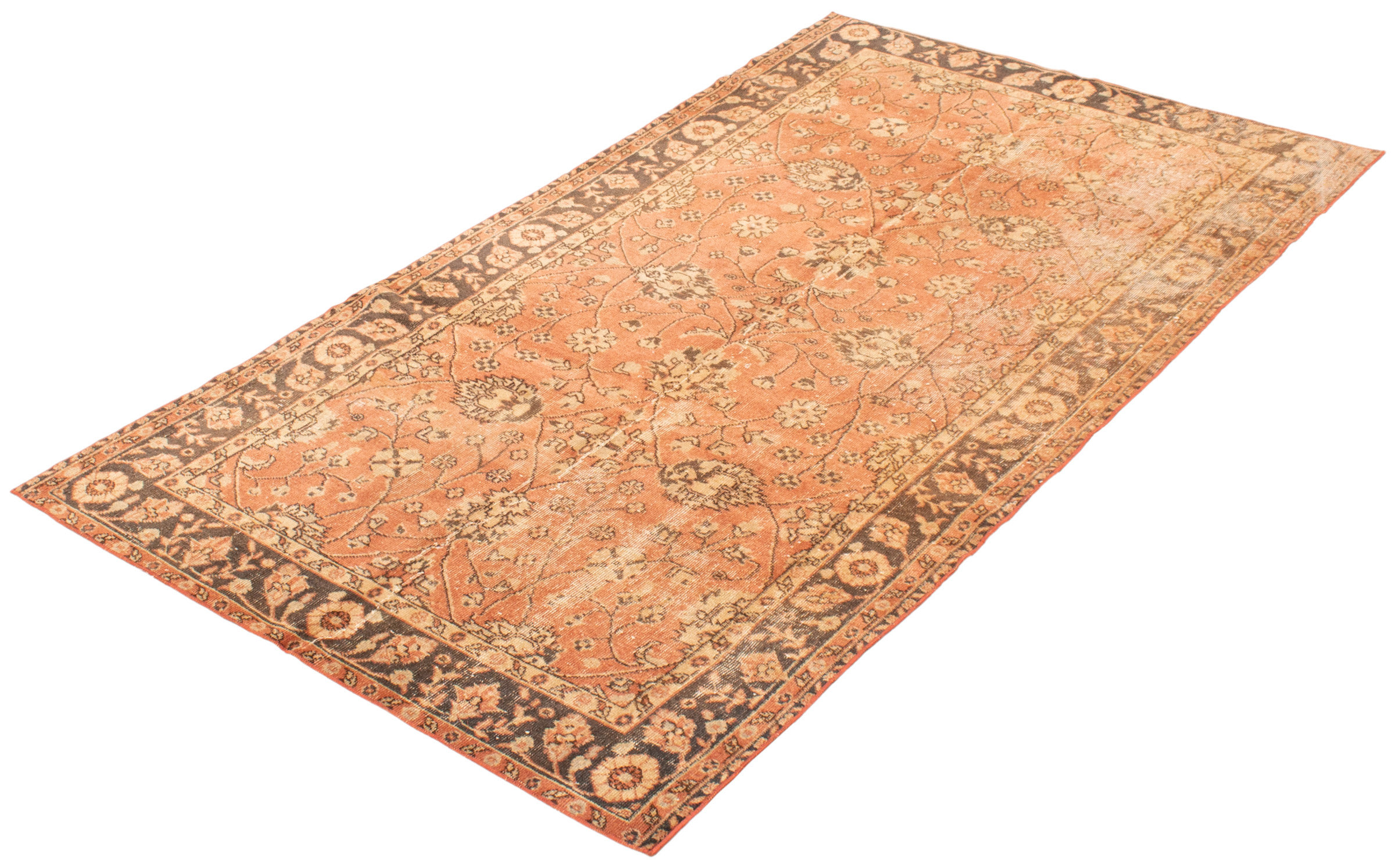 ECARPETGALLERY Melis Vintage Copper Rug 4'8" X 7'11" | Wayfair