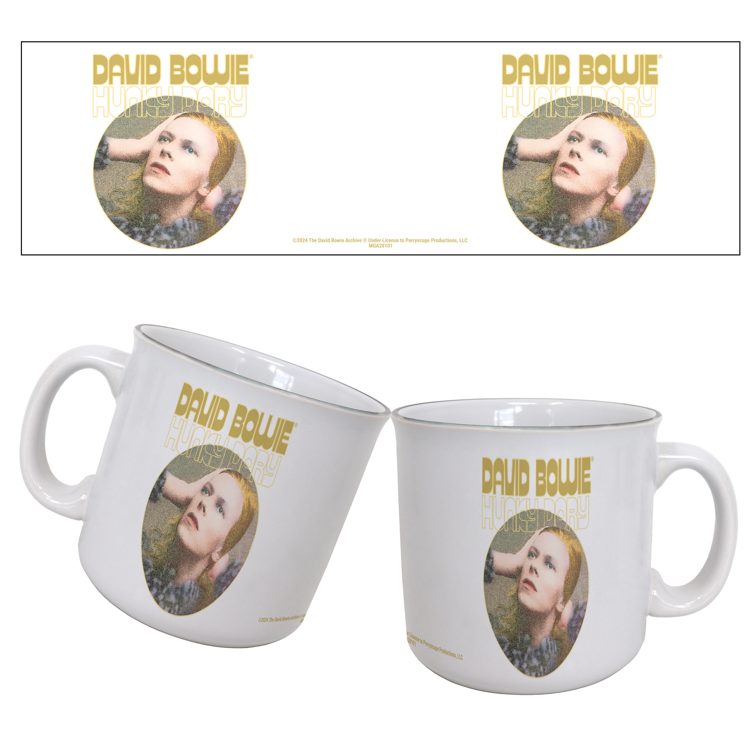 Winston Porter David Bowie - Hunky Dory 20oz. Camper Mug | Wayfair