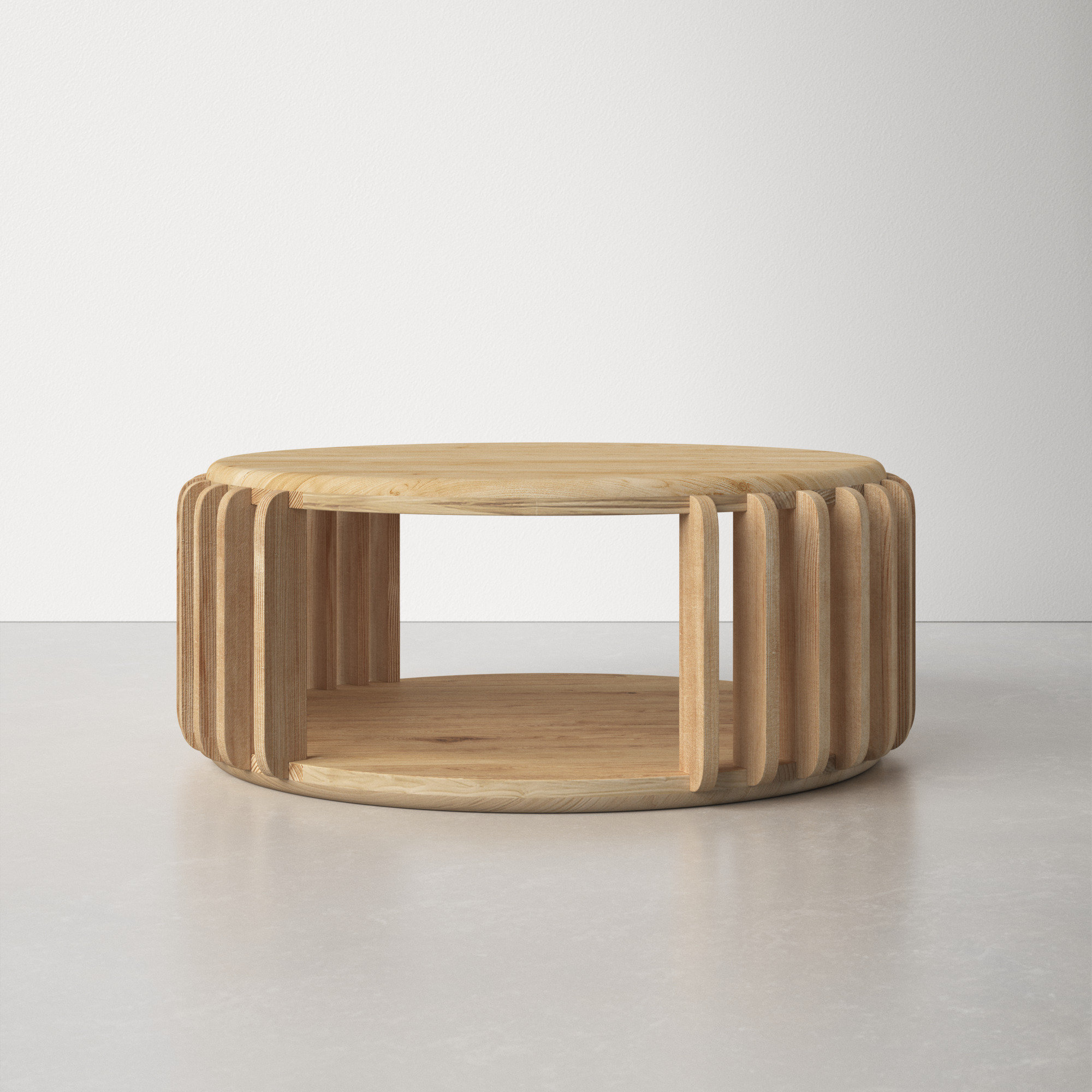 AllModern Tracy Drum Coffee Table | Wayfair
