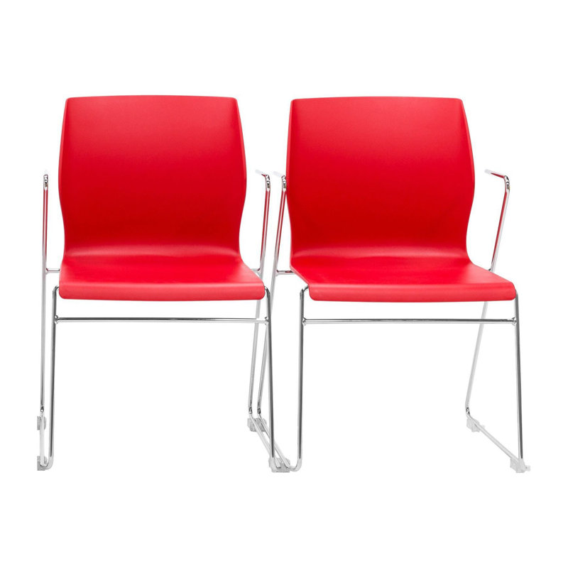 Eurotech Seating Faze Metal Stackable Multipurpose Chair ( Set of 2 ...