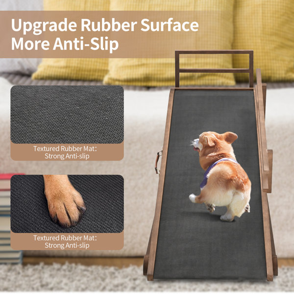 Tucker Murphy Pet™ Adjustable Dog Ramp Wooden Pet Ramp For Dogs & Cats ...