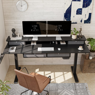 Inbox Zero Euri Desk & Reviews | Wayfair