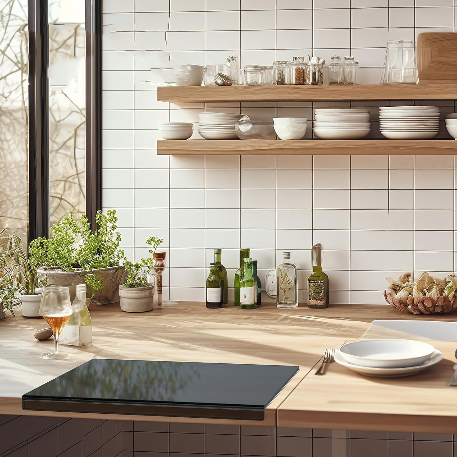 REFISM Acrylic Cutting Board with Counter Lip | Wayfair