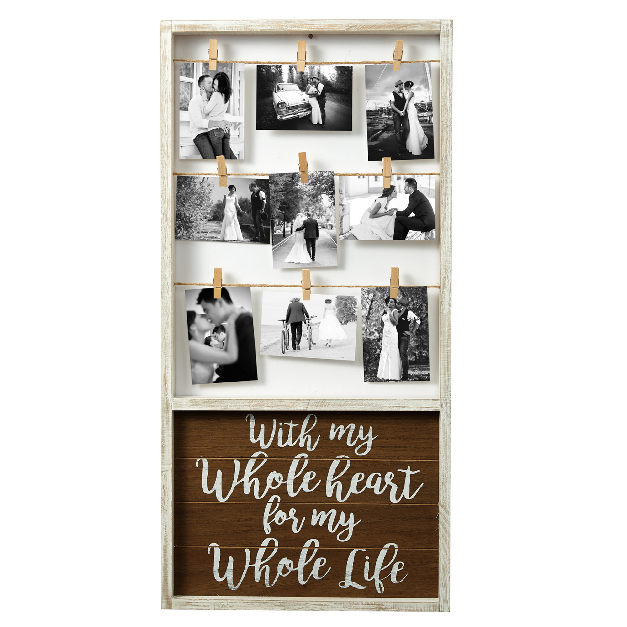Le Prise™ Whole Heart Message Wall Mounted Photo Memo Board | Wayfair