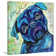Marmont Hill " Black Pug " by Stephanie Gerace | Wayfair