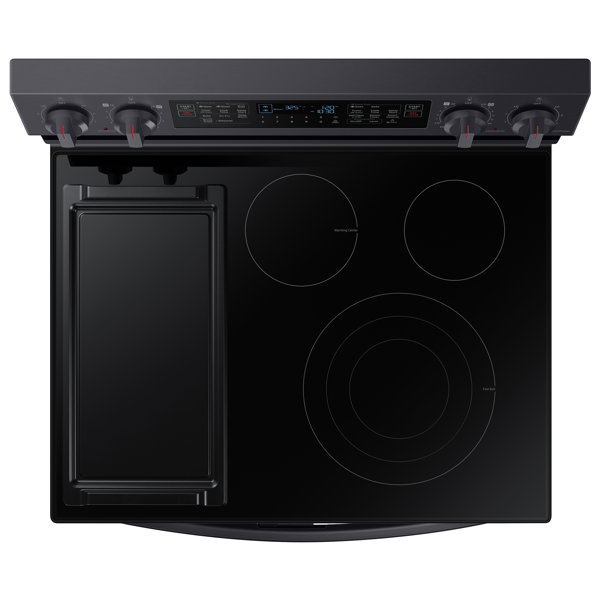 Samsung 6.3 cu. ft. Smart Freestanding Electric Range with Flex Duo ...