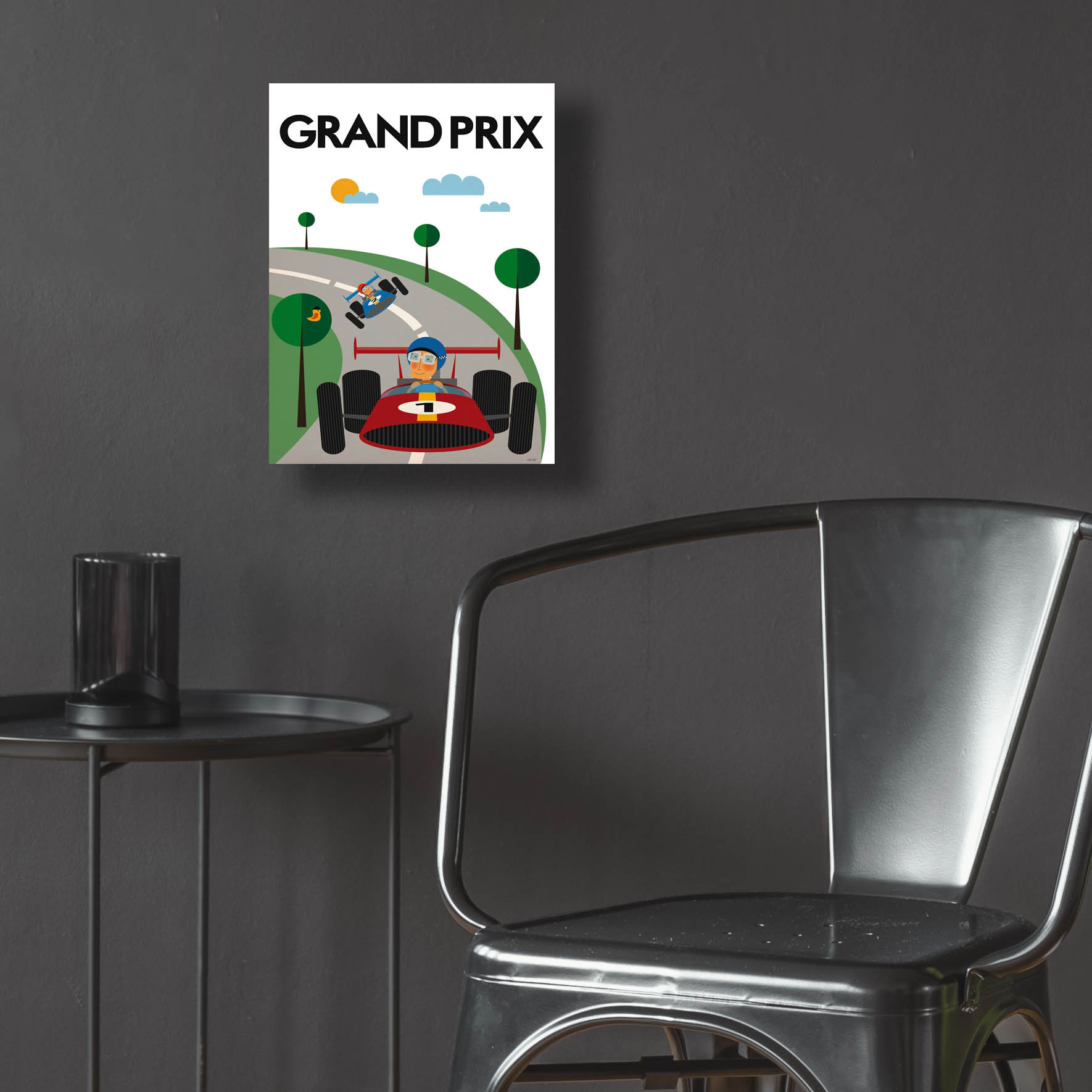 Epic Art 'Grand Prix' By Tomas Design, Acrylic Gla " Grand Prix " by ...