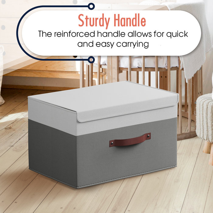 Latitude Run® Foldable Fabric Box Set & Reviews | Wayfair