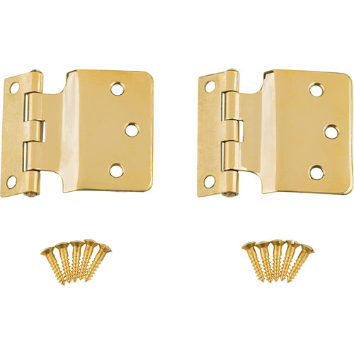 UNIQANTIQ HARDWARE SUPPLY Solid Brass Fold Back Sellers Cabinet Hinge ...