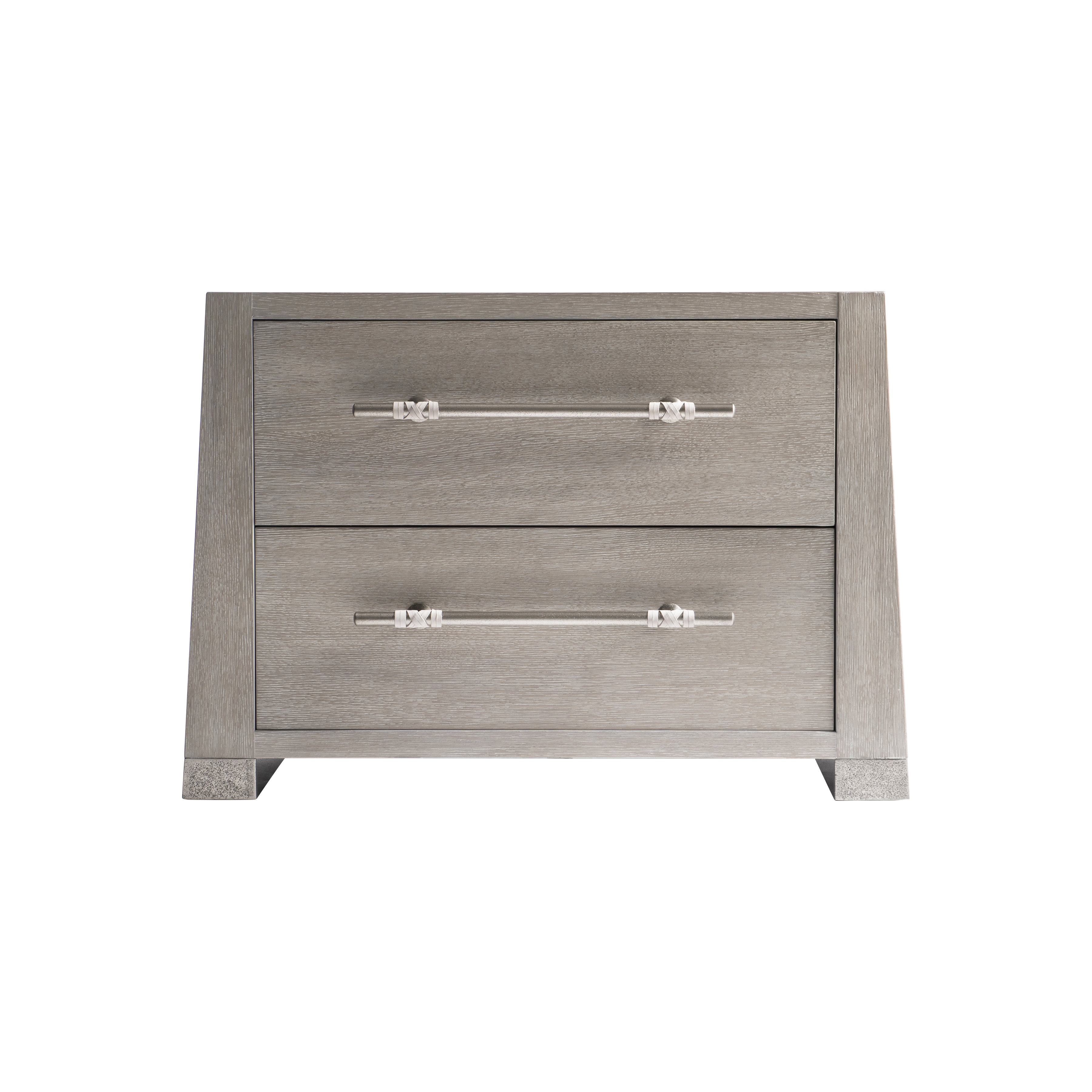 Bernhardt Alta 2 - Drawer Solid Wood Nightstand in Bluff | Wayfair