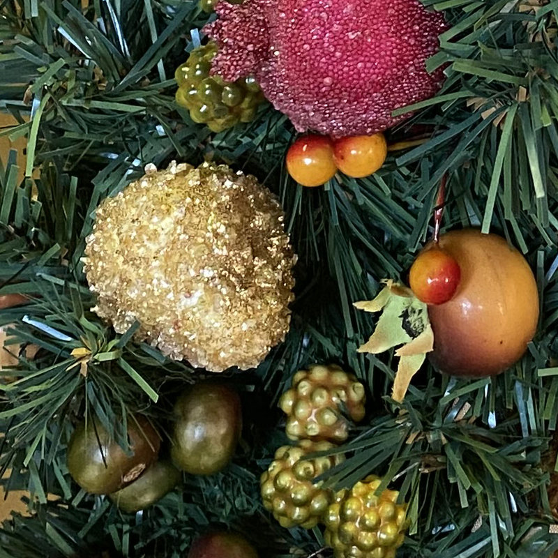 The Holiday Aisle® 20" Autumn Harvest Santa | Wayfair