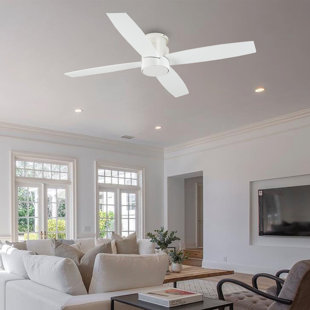 Silver Indoor Ceiling Fans You'll Love | Wayfair