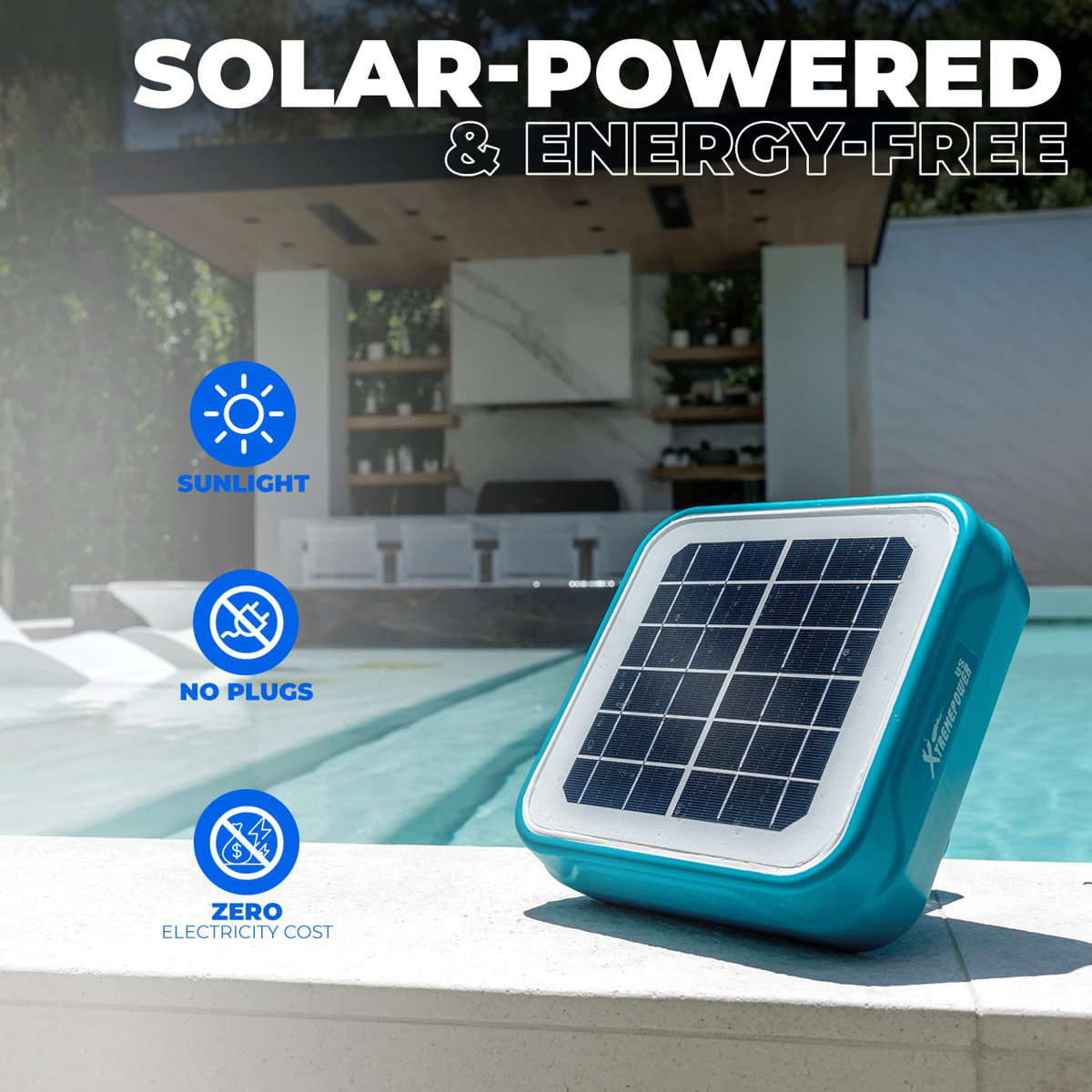 Zeki Shoggy Solar Pool Ionizer - Floating Water Cleaner & Purifier ...