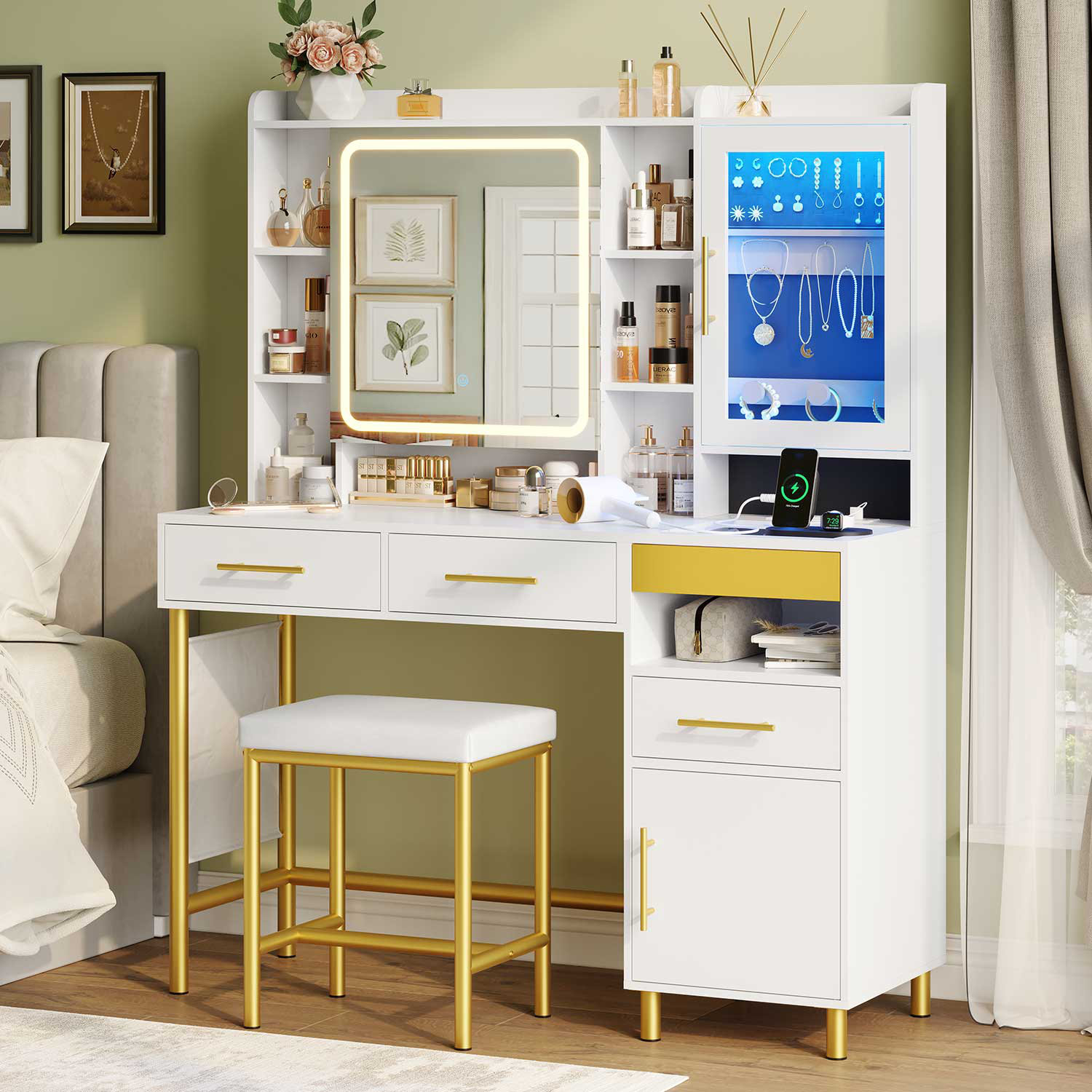 Mercer41 Vanity-5 Drawers | Wayfair