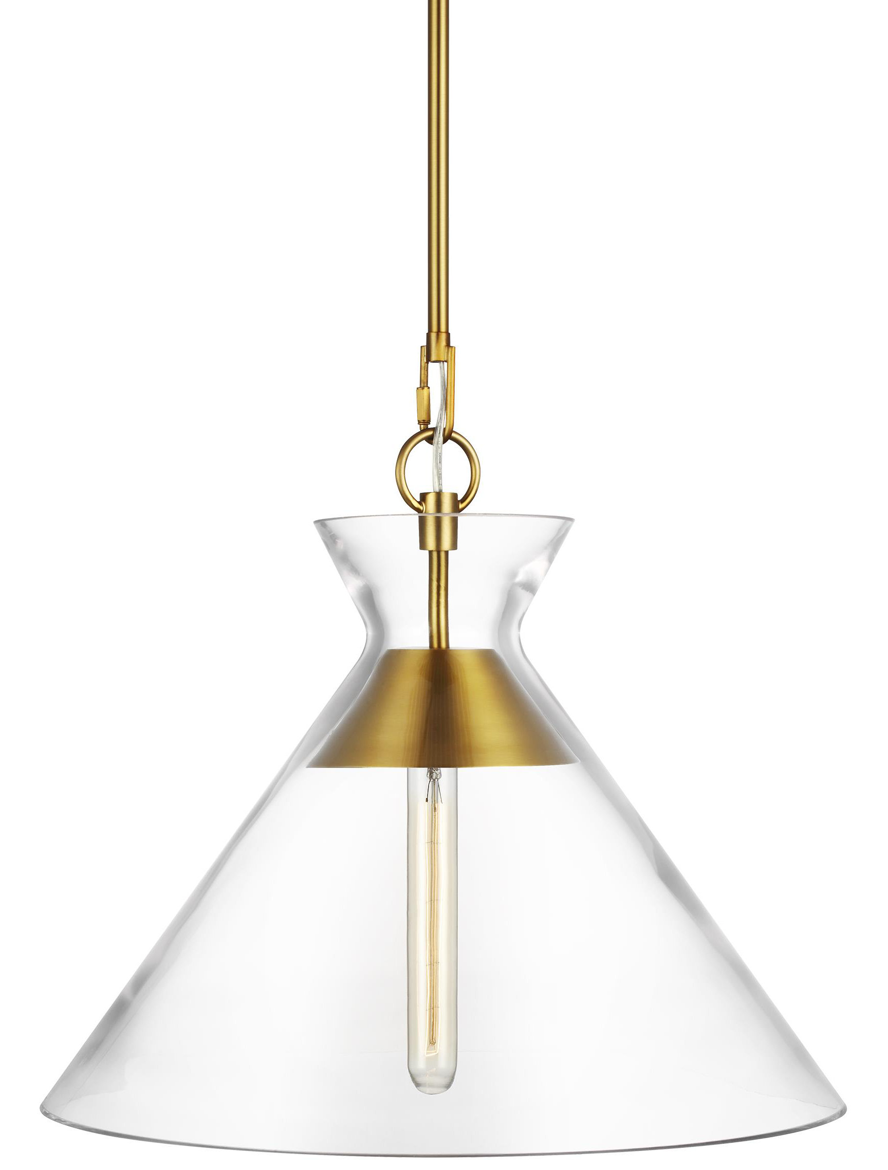 Visual Comfort Studio Atlantic 1 - Light Single Cone Pendant by Chapman ...
