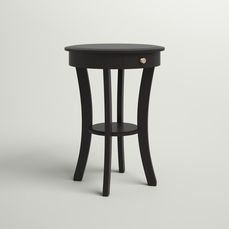 Three Posts™ Alabama Solid Wood End Table with Storage & Reviews | Wayfair