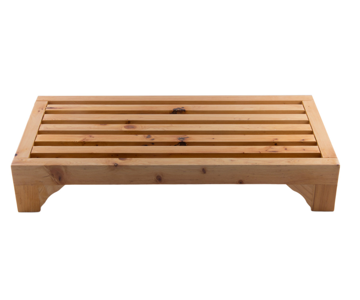 Alfi Brand Modern Multi-Purpose 1-Step Wood Step Stool with 550 lb ...